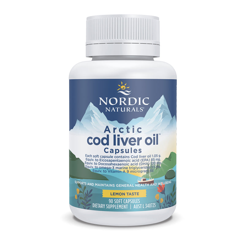 Arctic Cod Liver Oil Capsules – TheraHealth